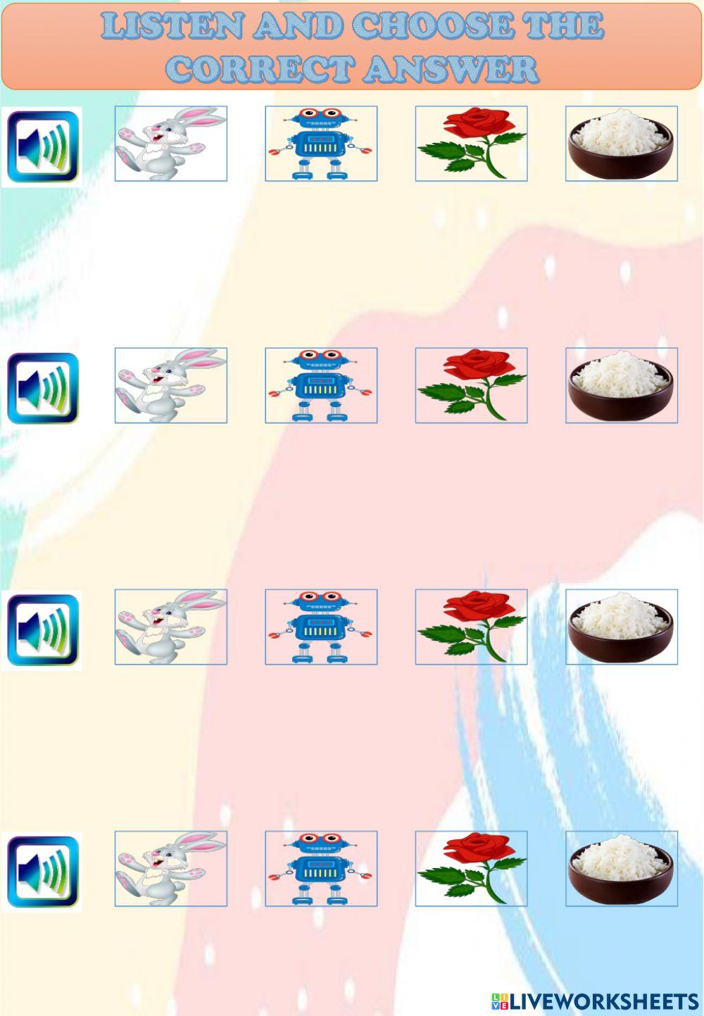 Opw1-letter R worksheet | Live Worksheets