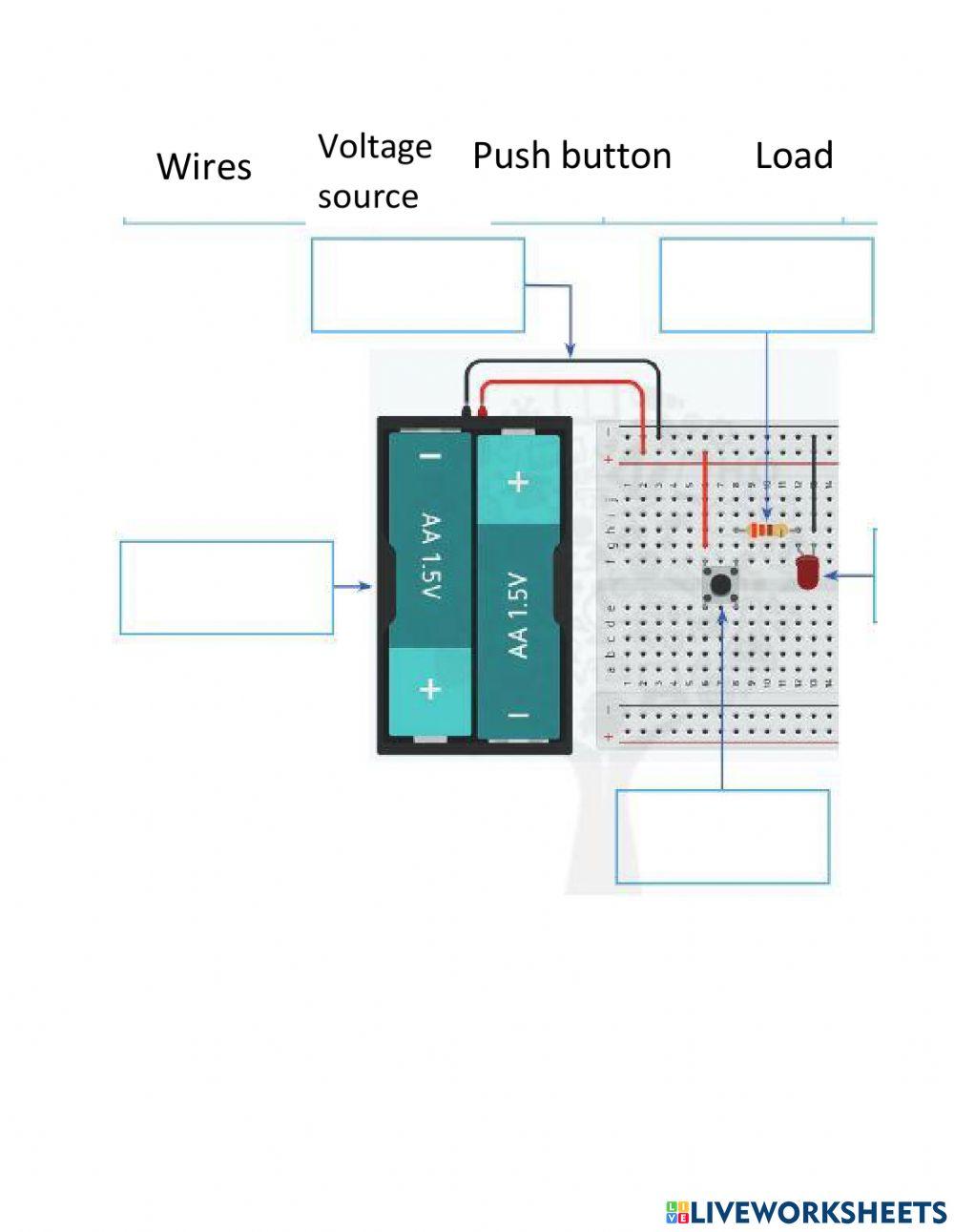 Circuit | Free Interactive Worksheets | 1774709