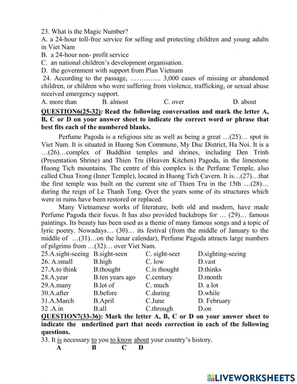 REVISION ( 2-grade 9-THE FIRST TERM) 0409 | Phan Nguyễn