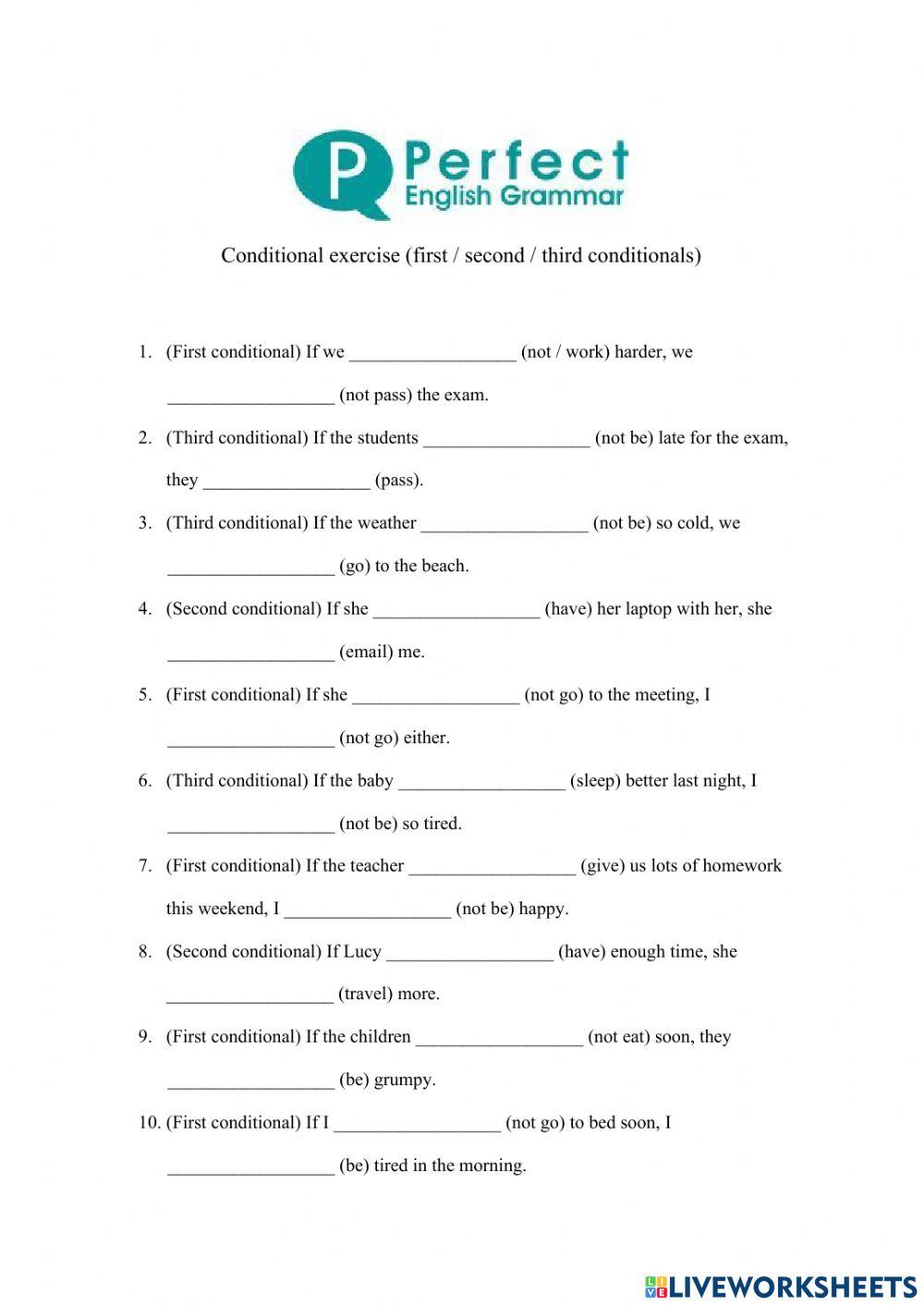 Conditionals review 1775356 | OliviaRose | Live