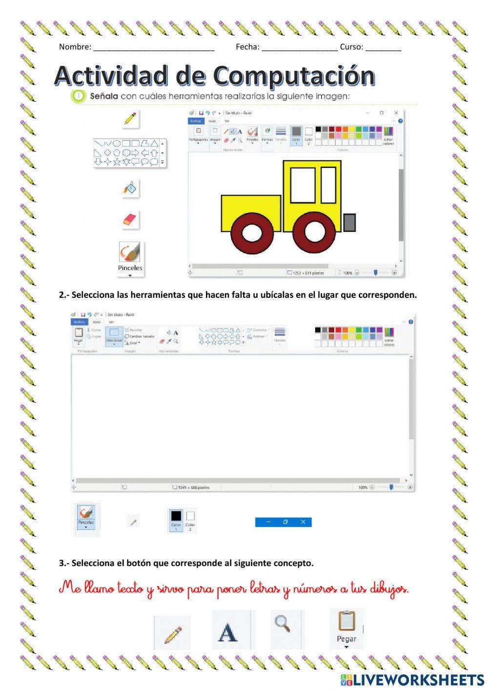 Paint | Free Interactive Worksheets | 1776328