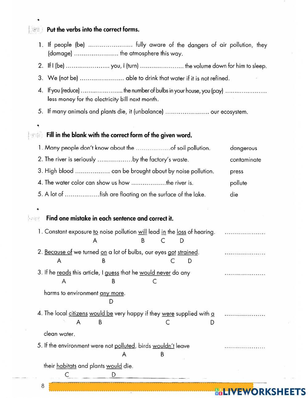 LOp 6 interactive exercise | Live Worksheets