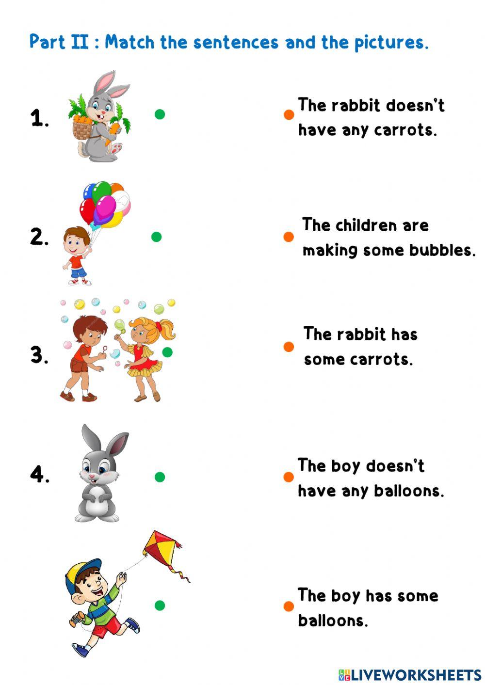 Pdf online activity: Some any | Live Worksheets