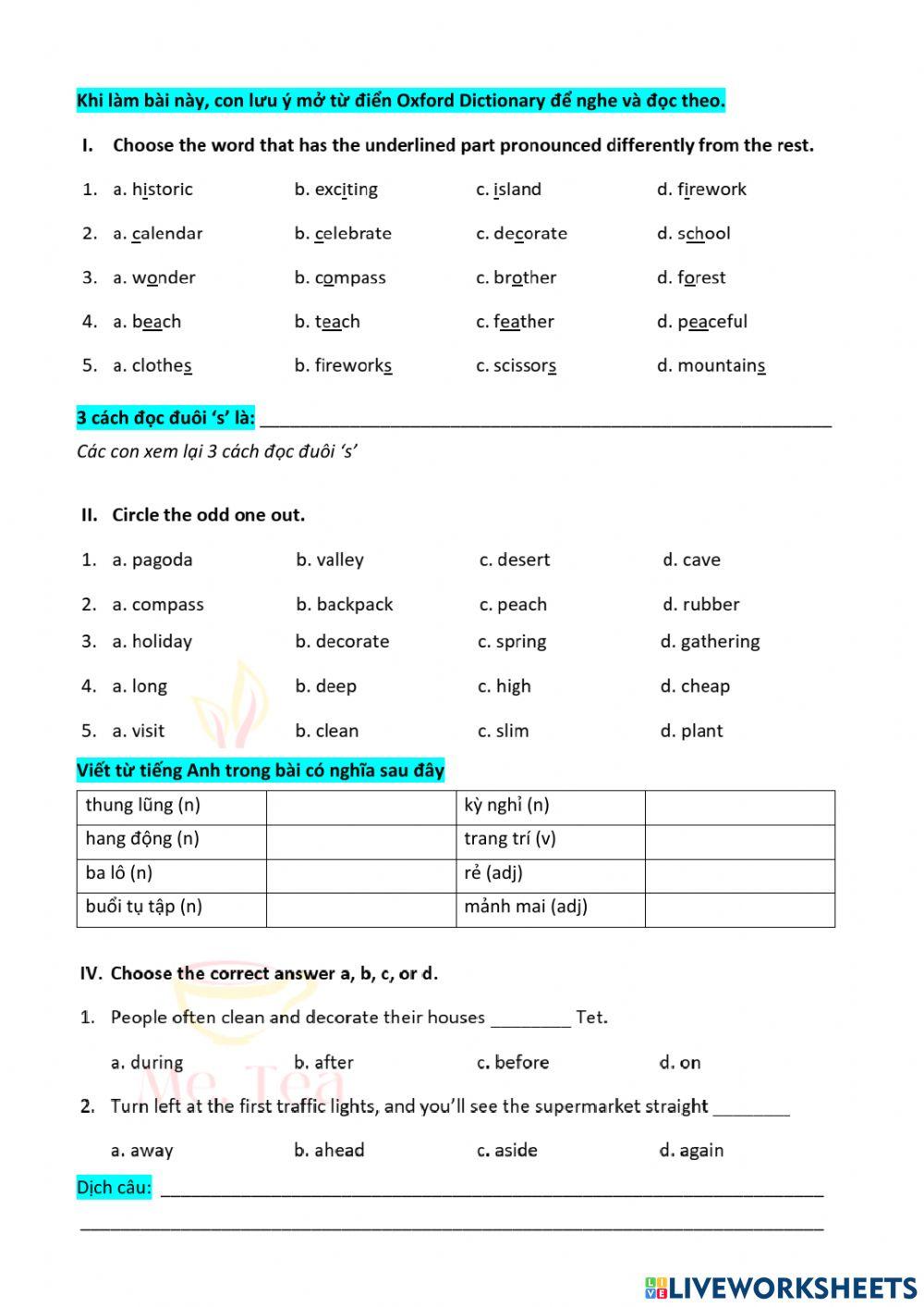 Grade 6 - Revis… | Free Interactive Worksheets | 1778860