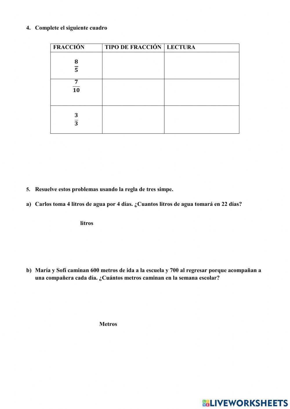 Mate 1779002 | Glimby Hernández | Live Worksheets