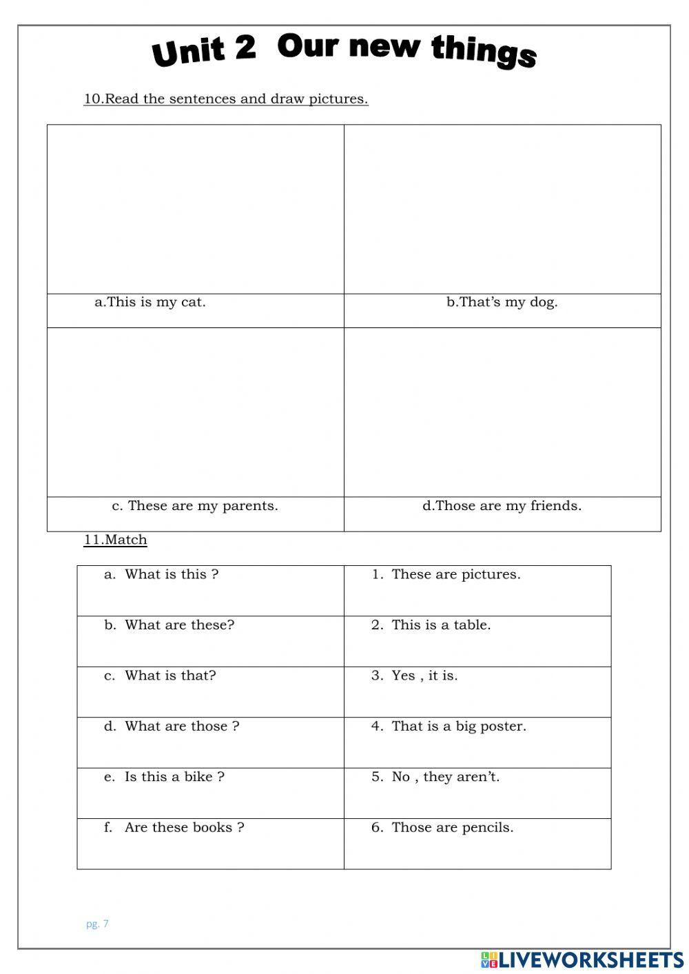 Grade 3 interactive exercise for 3 | Live Worksheets