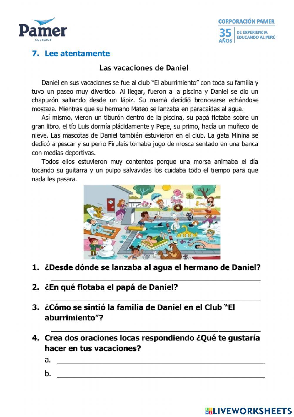 Oraciones locas 1780156 | MissDiana21 | Live Worksheets