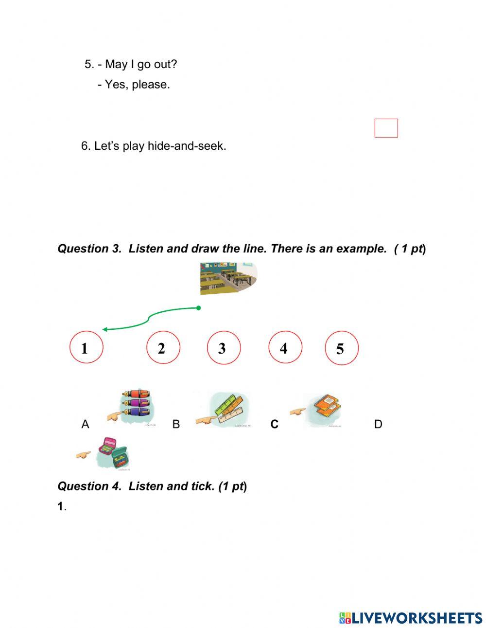 Grade 3 online pdf worksheet | Live Worksheets