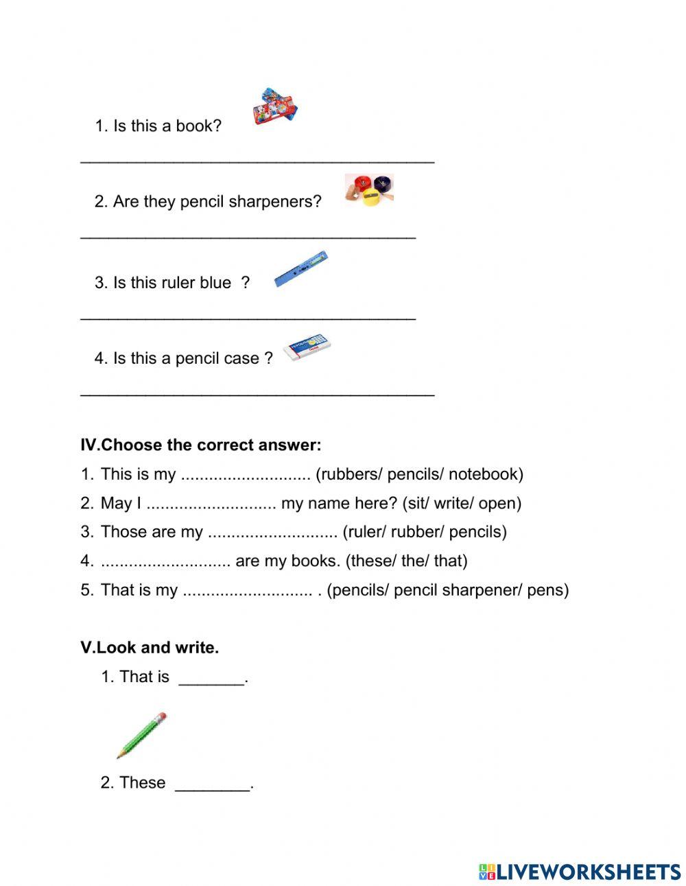 Grade 3 worksheet for grade 3 | Live Worksheets