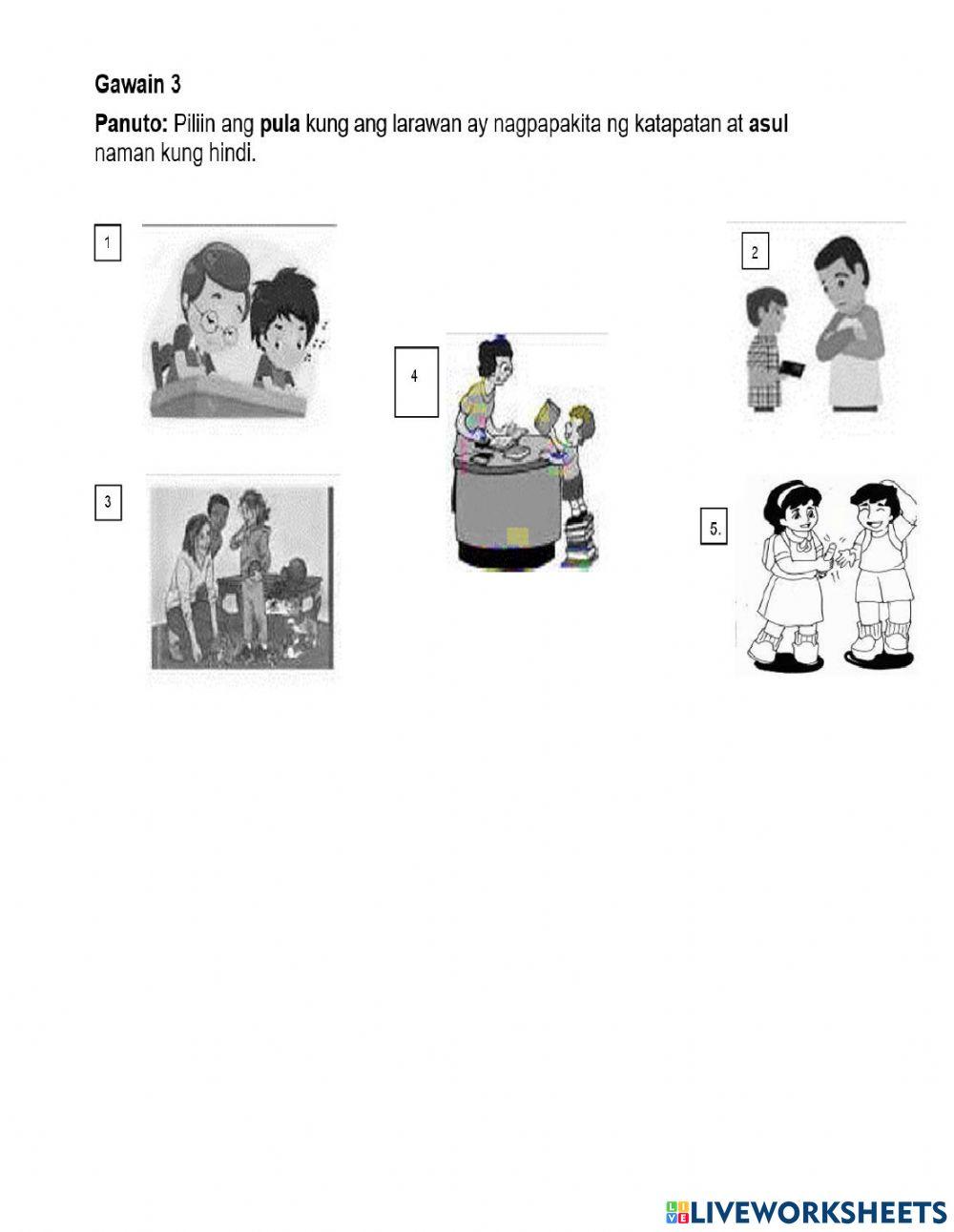 ESP Q2 Week 6 | Free Interactive Worksheets | 1780726