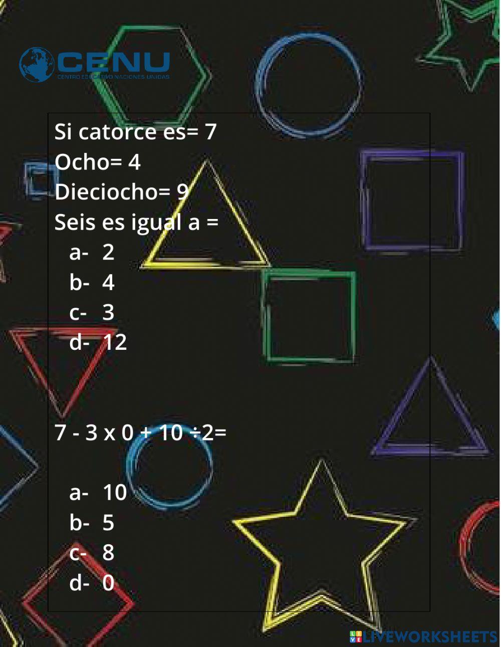 Enigma free activity | Live Worksheets