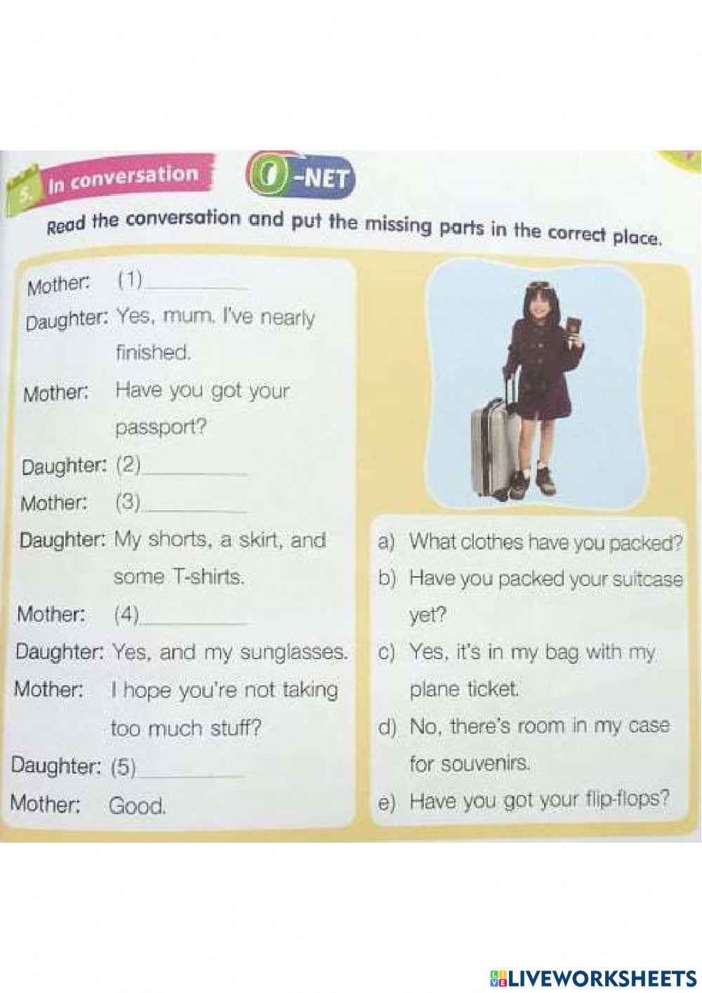 Reading English 4 page 63 online exercise for | Live Worksheets