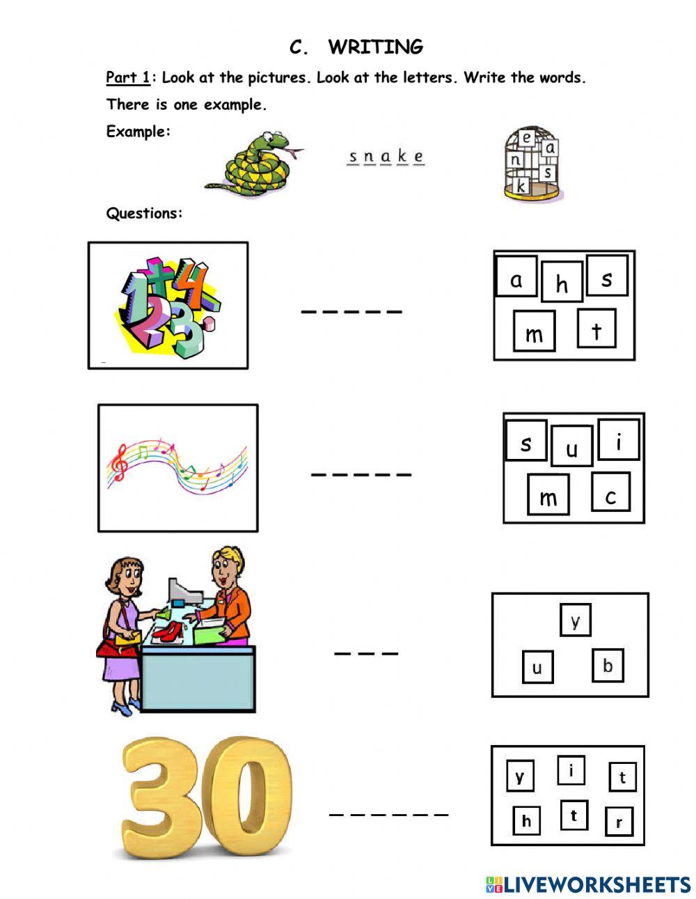 1781886 | Sample test - g2 | Thao Trieu | LiveWorksheets