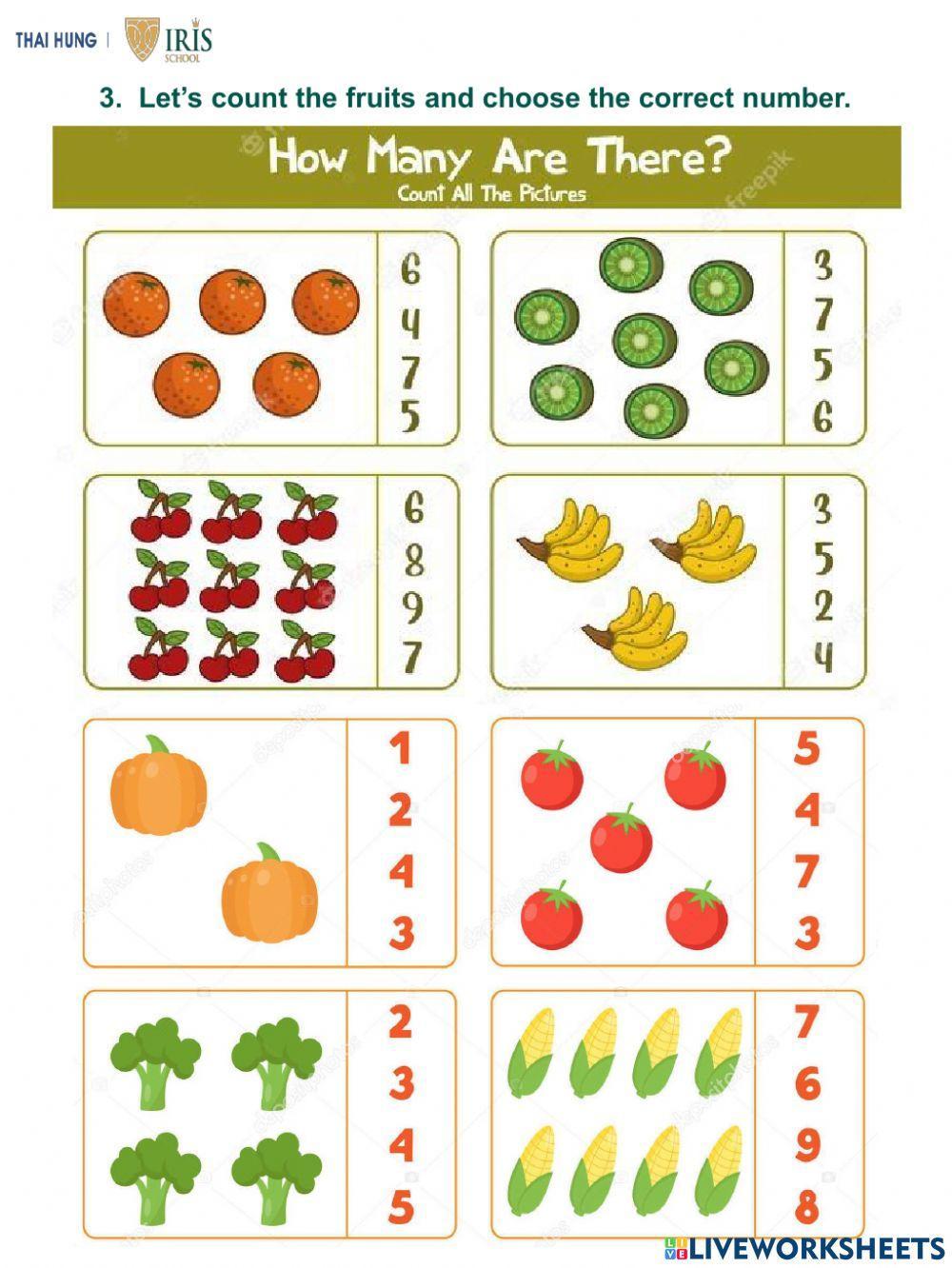 1781879 | Rainbow-Worksheet about Number 1-13