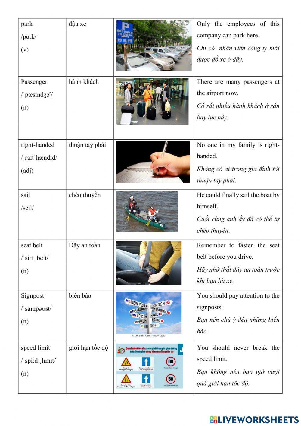 1782460 | G7-Unit 7-No1 | Lan Anh | LiveWorksheets