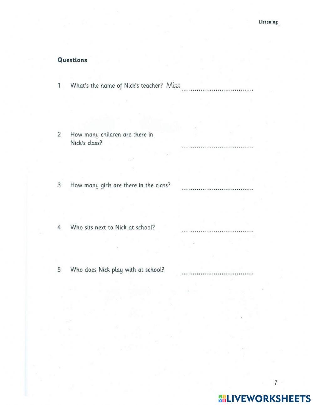 GRF Starters Exam Practice Unit 15 2874967 | KHANH CHI