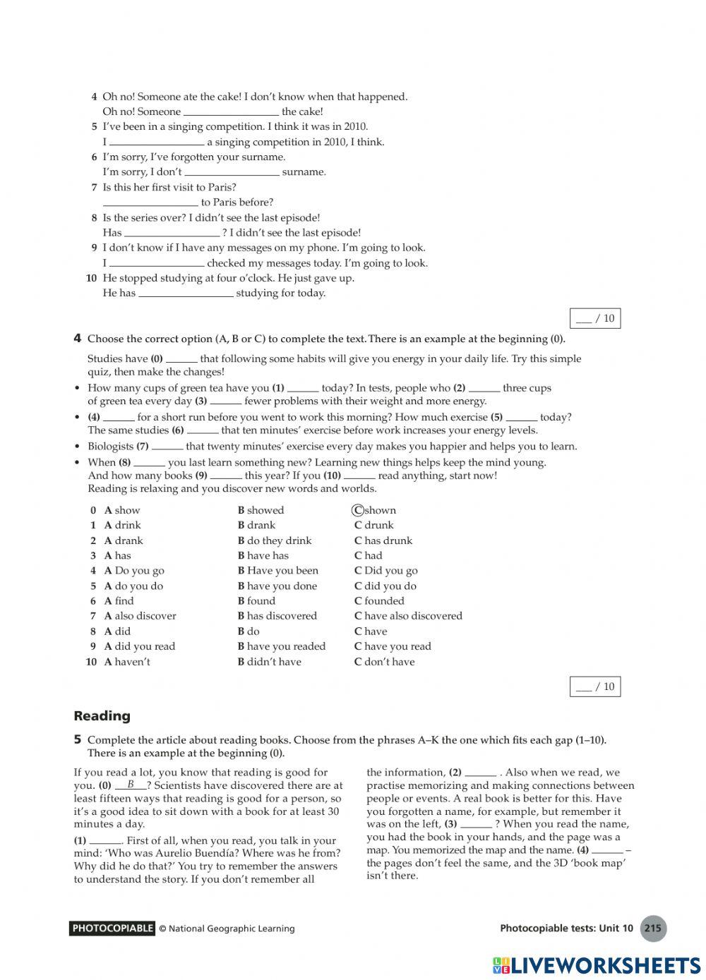 toeic 400- test unit 10 | Suzy_Nguyen | Live