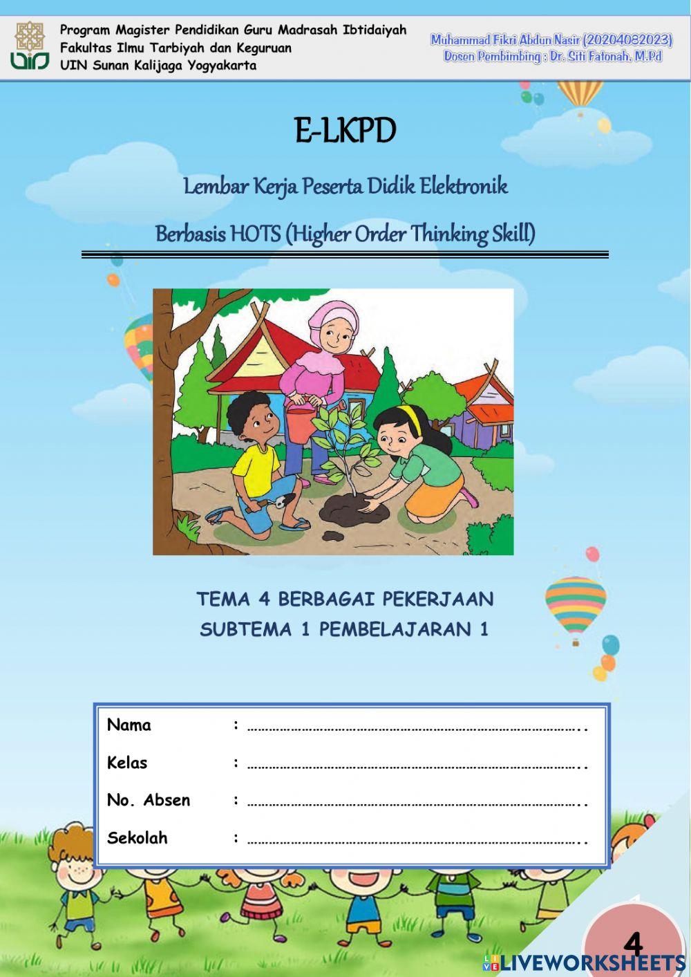 Pelestarian SDA | Free Interactive Worksheets | 2172345