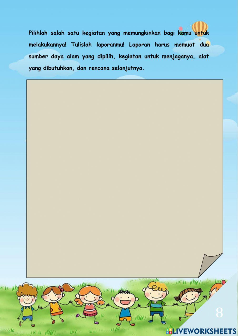 Pelestarian SDA | Free Interactive Worksheets | 2172345