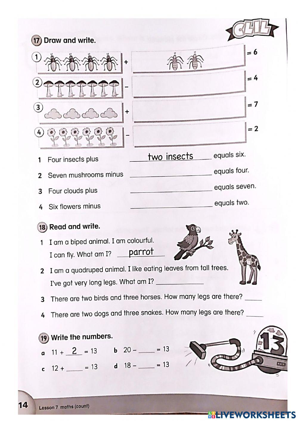 Islands 3 WB p.14 worksheet | Live Worksheets