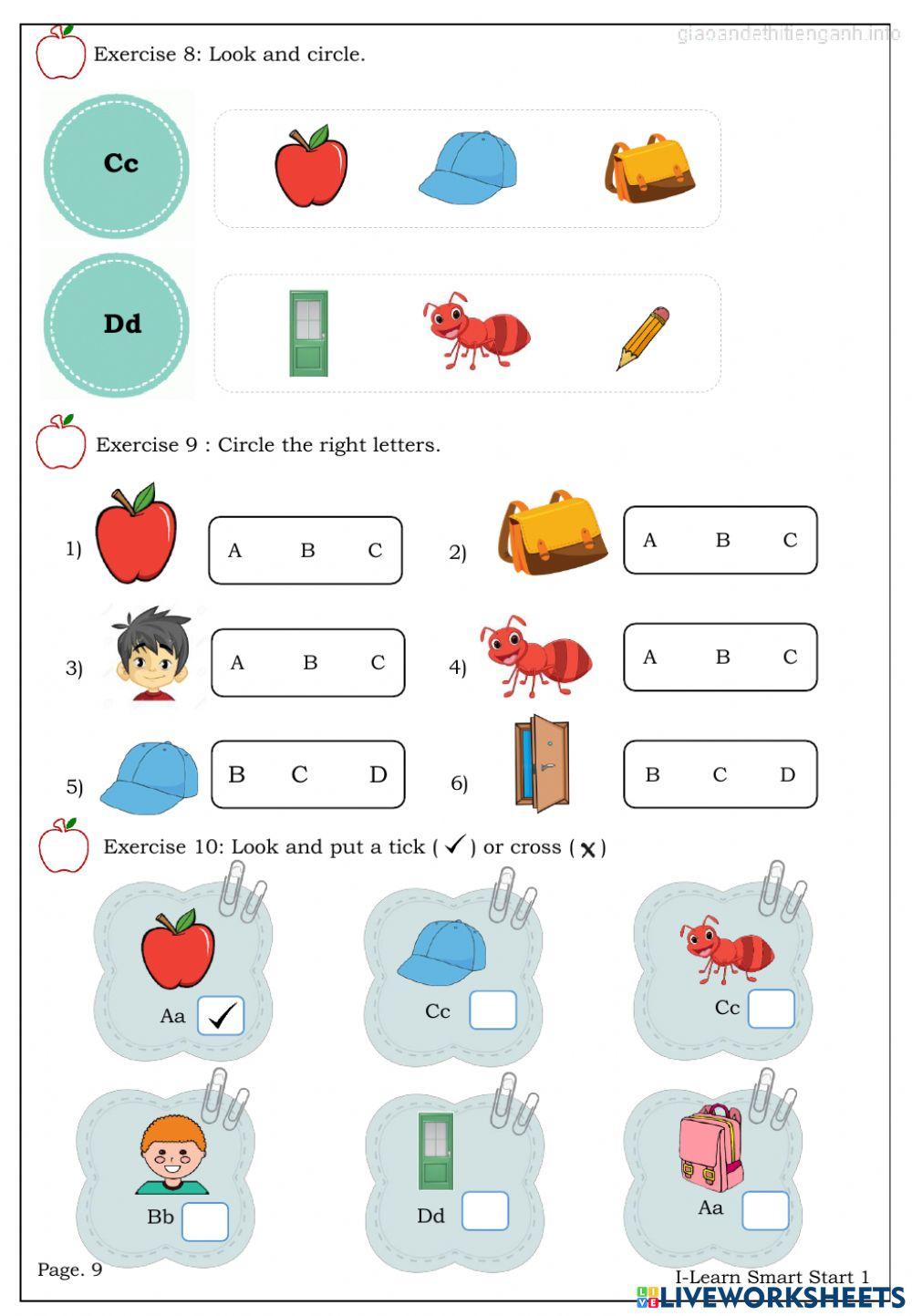 Iss 1 unit 2 lesson 2 worksheet | Live Worksheets