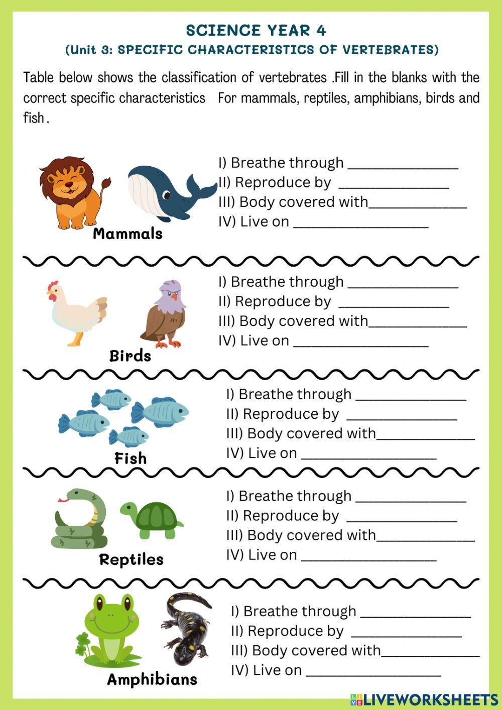 Unit 3: Specifi… | Free Interactive Worksheets | 2174940