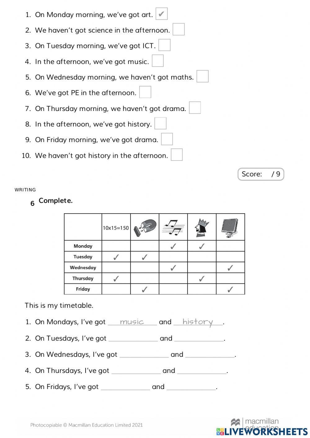 Test prova 4t U1 online exercise for | Live Worksheets