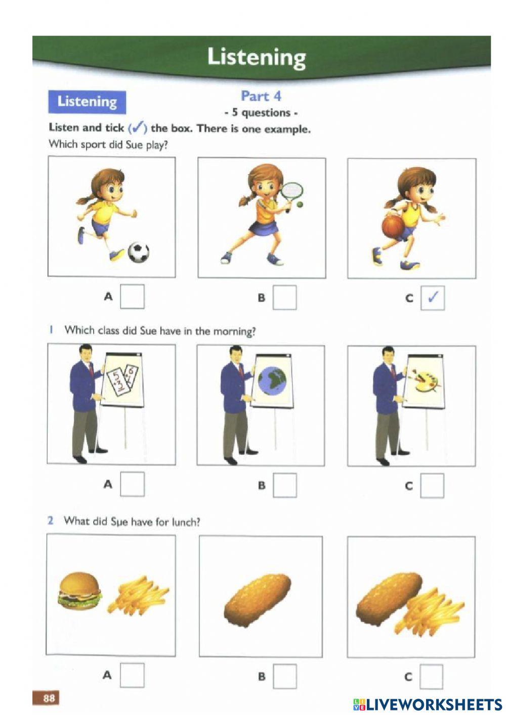 Flyers part 5 interactive worksheet | Live Worksheets