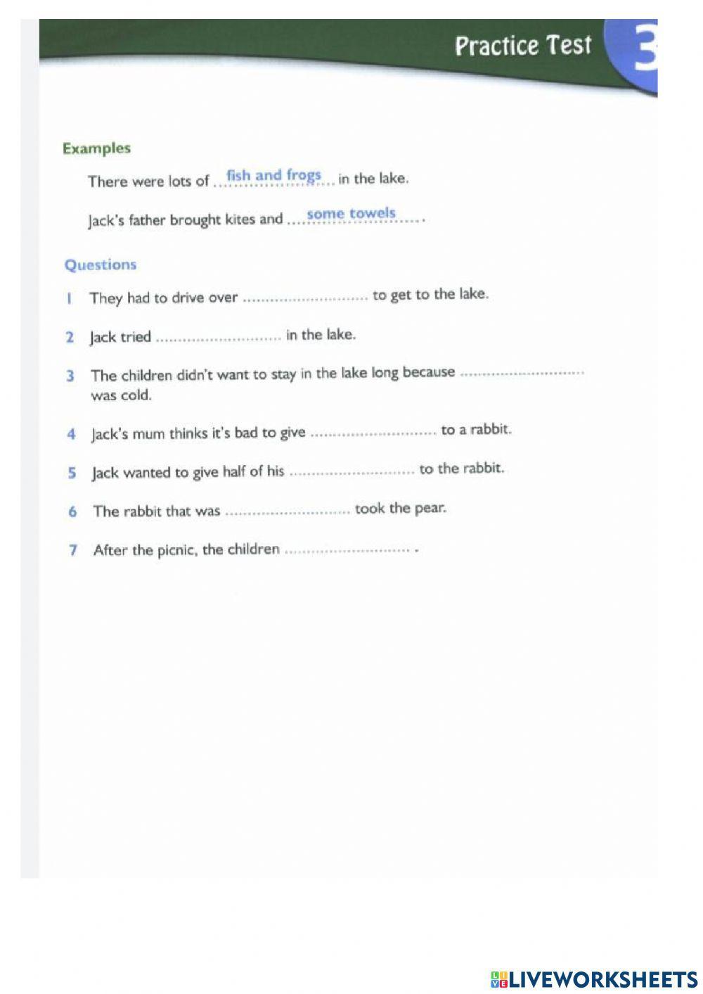 Flyers part 5 activity | Live Worksheets