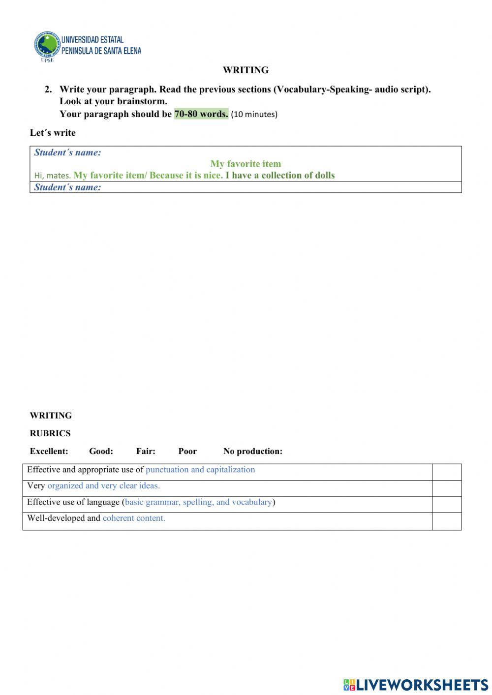 Upse worksheet worksheet | Live Worksheets