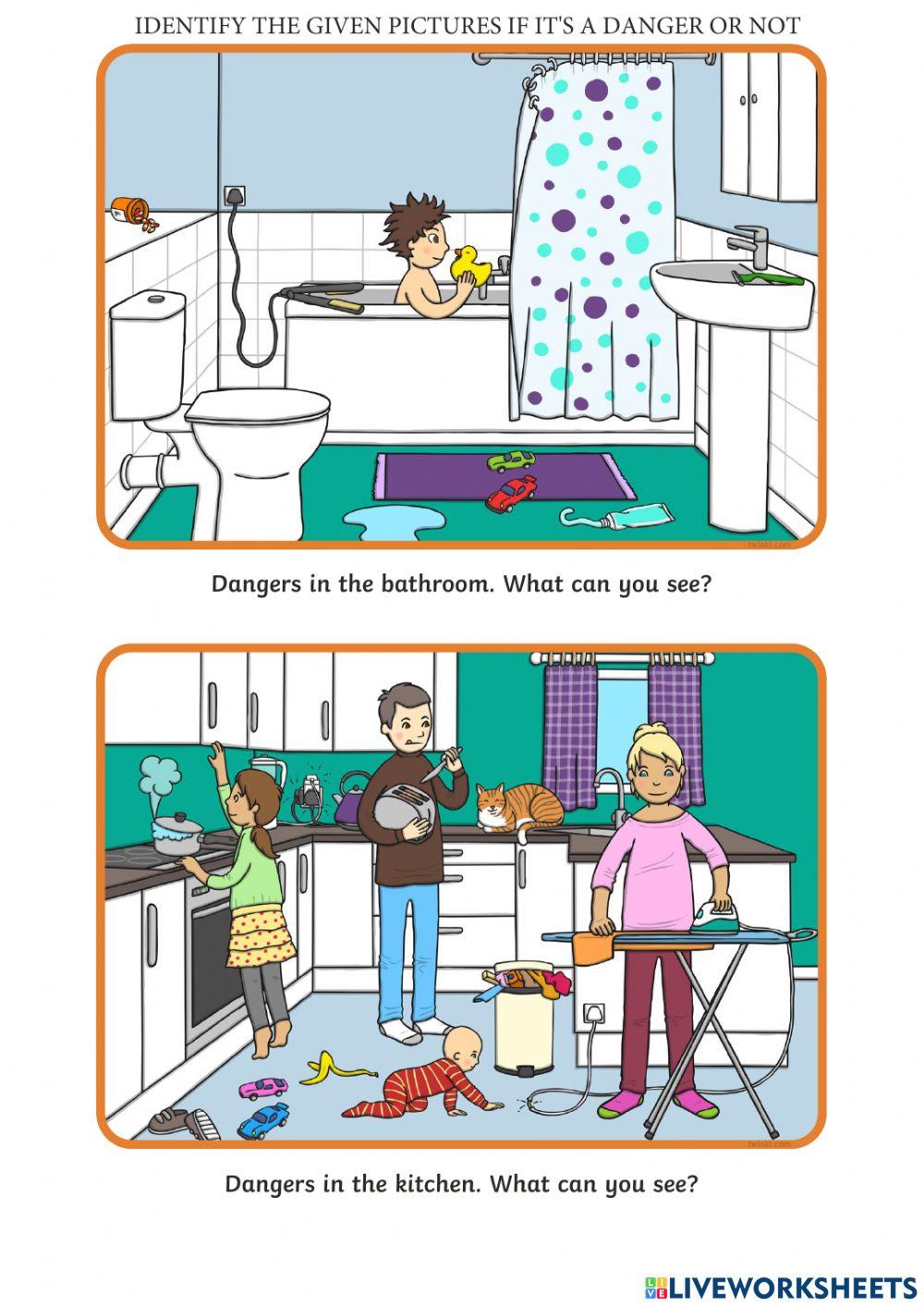 Housekeeping-da… | Free Interactive Worksheets | 2175912