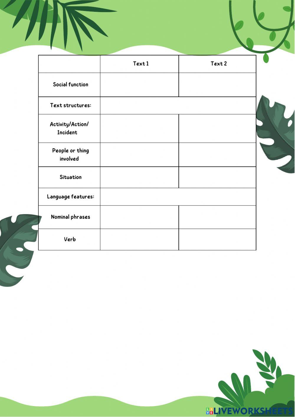 LKPD CAPTION TEXT 2454384 | elviana_38 | Live Worksheets