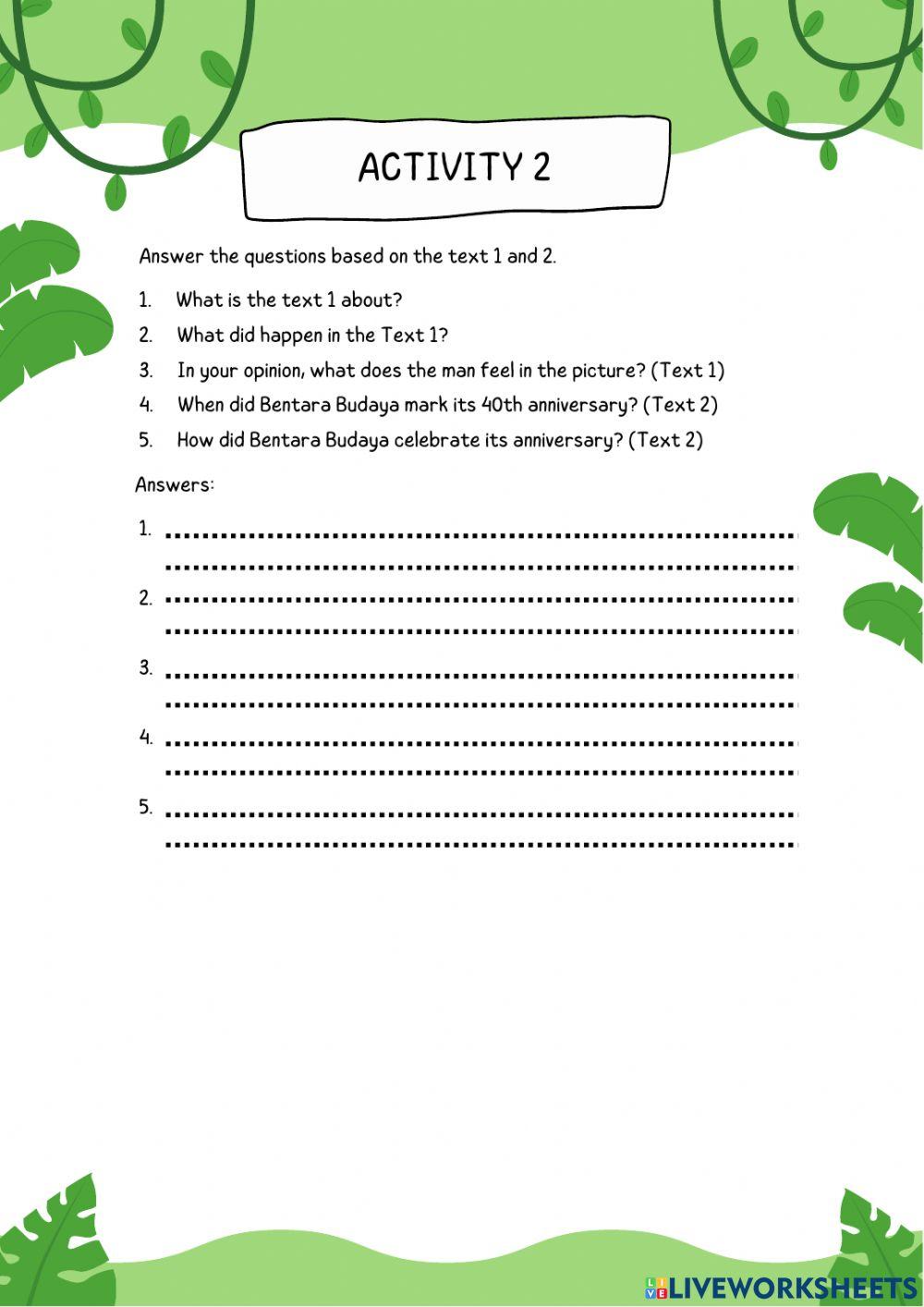 LKPD CAPTION TEXT 2454384 | elviana_38 | Live Worksheets