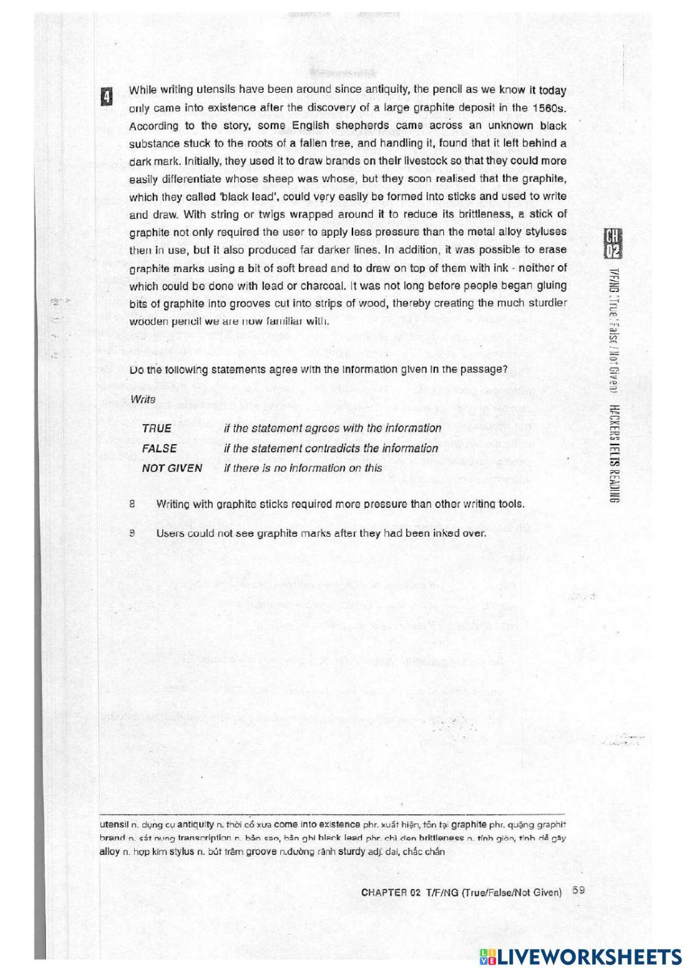 7112817 | HACKER IELTS-READING-True False Not Given