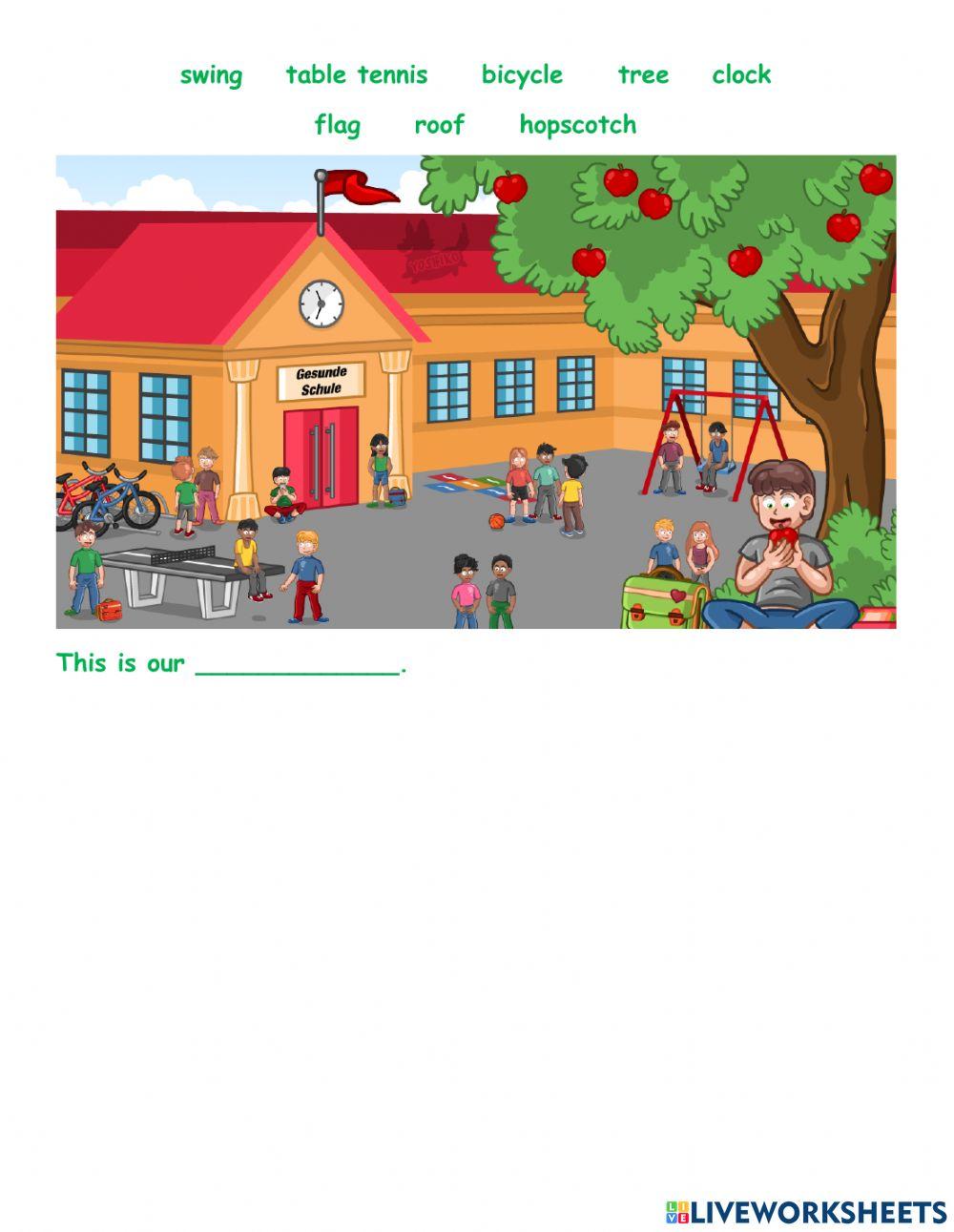 School Places interactive worksheet for 6 | Live Worksheets