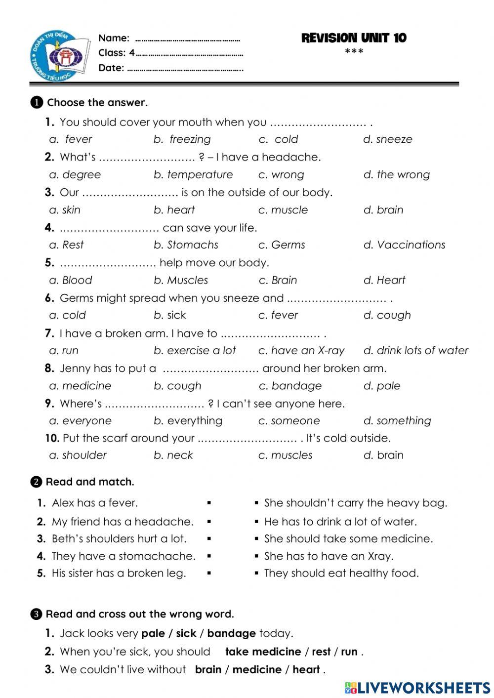 Review Unit 10-… | Free Interactive Worksheets | 2877483