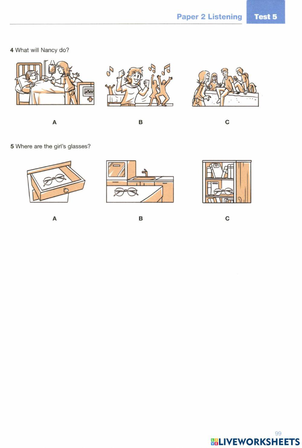 ket – Test 5 – … | Free Interactive Worksheets | 4155529