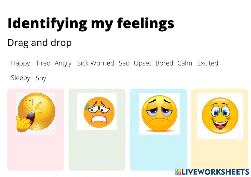 Identifying feelings | diaz04 | Live Worksheets