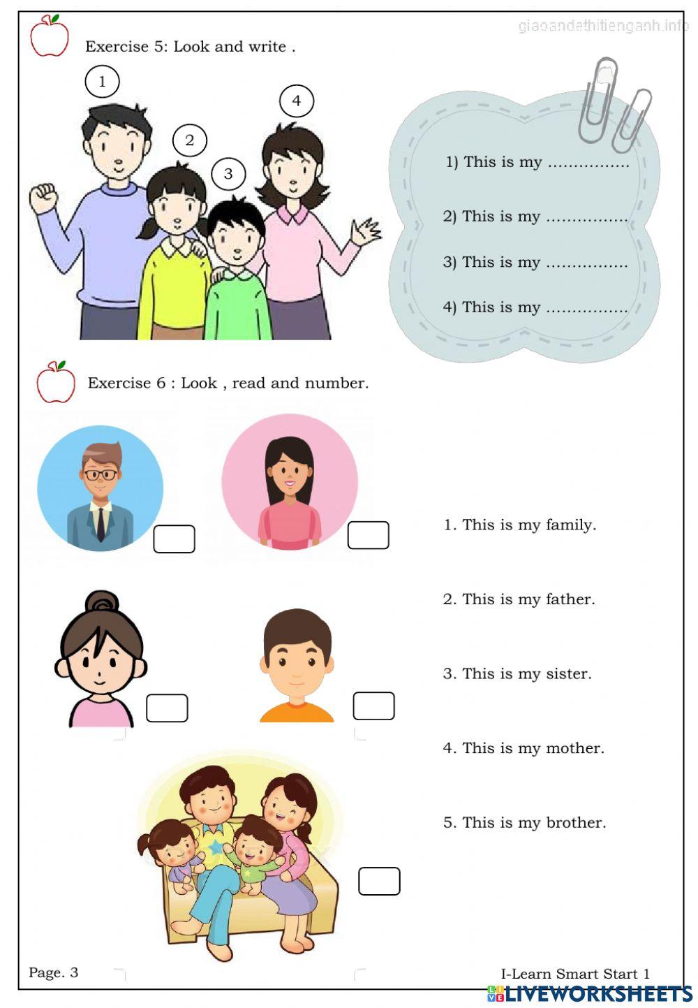 Iss 1 unit 1 worksheet | Live Worksheets
