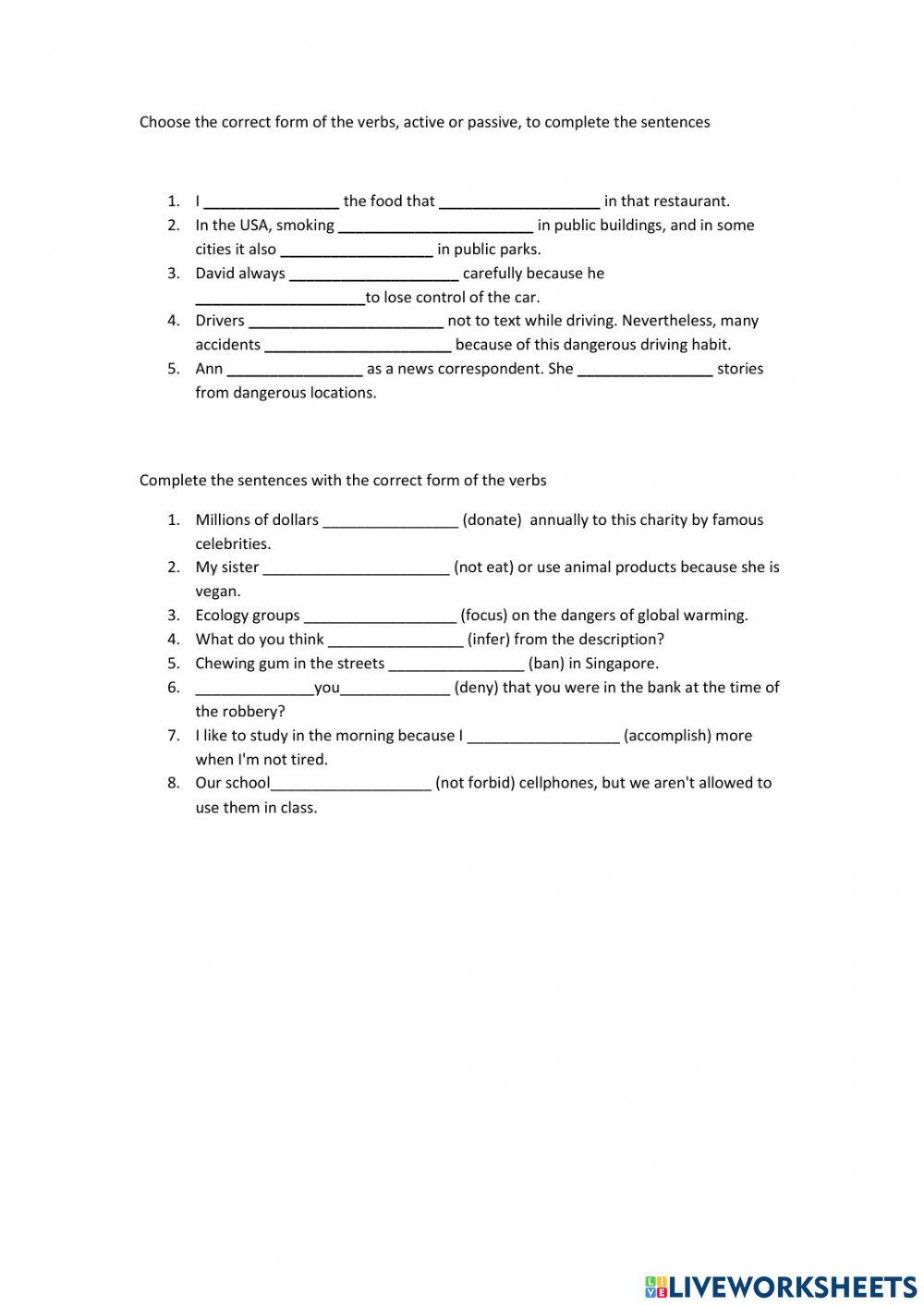 2179996 | Active-Pasive present simple | hilcha