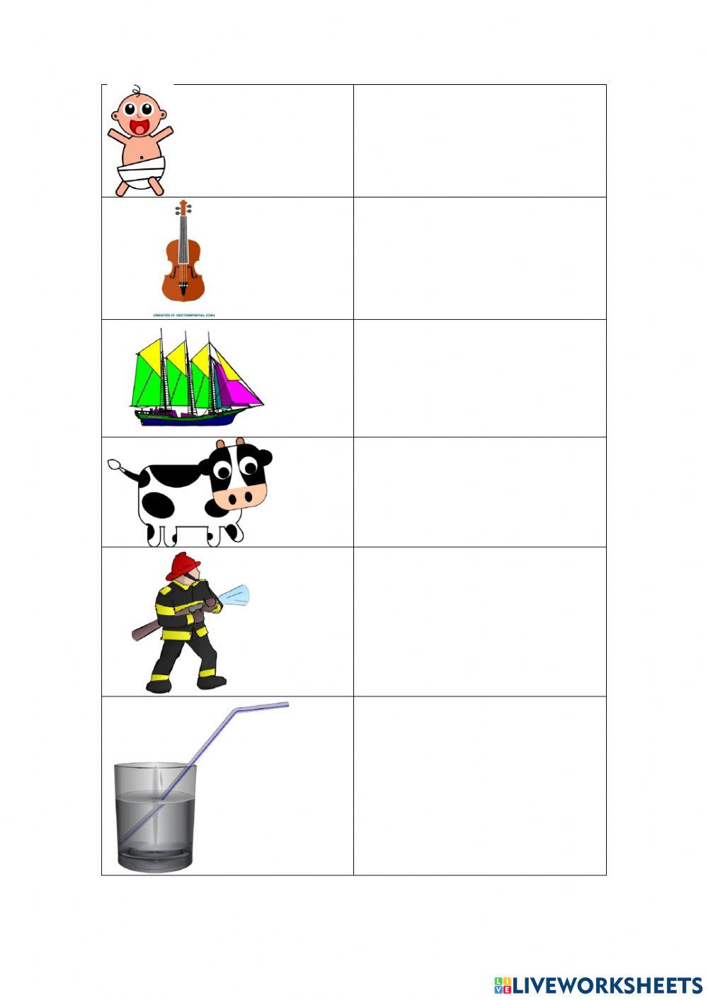 Palabras con b … | Free Interactive Worksheets | 2181145