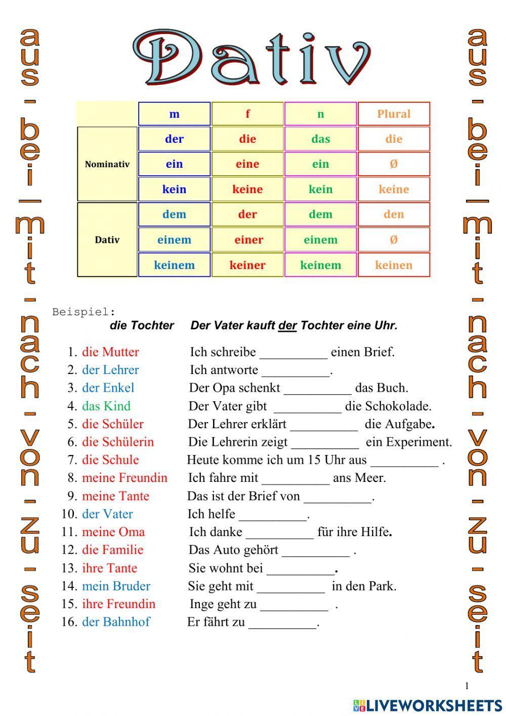 2181402 | Dativ | Vatamanu Emanuela | LiveWorksheets