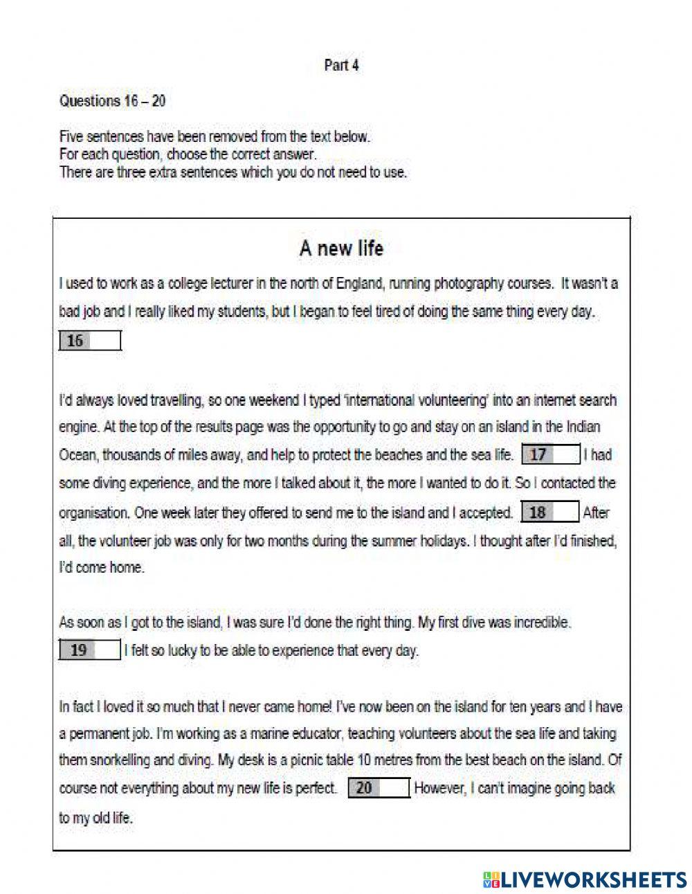 READING B1-1 | Free Interactive Worksheets | 3641018
