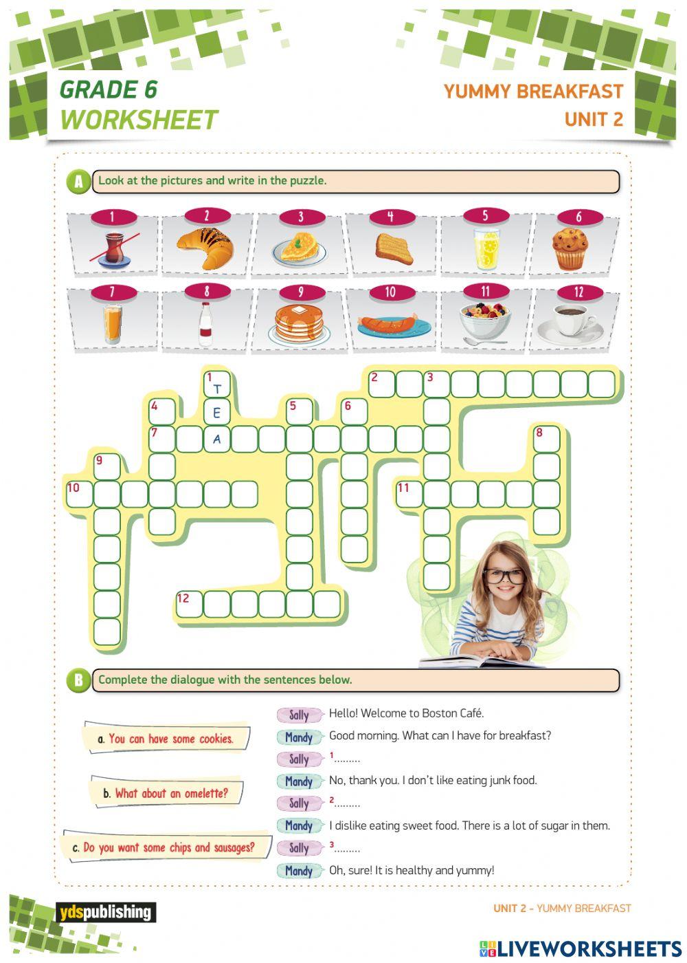 6 grade unit 2 worksheet online exercise for | Live Worksheets