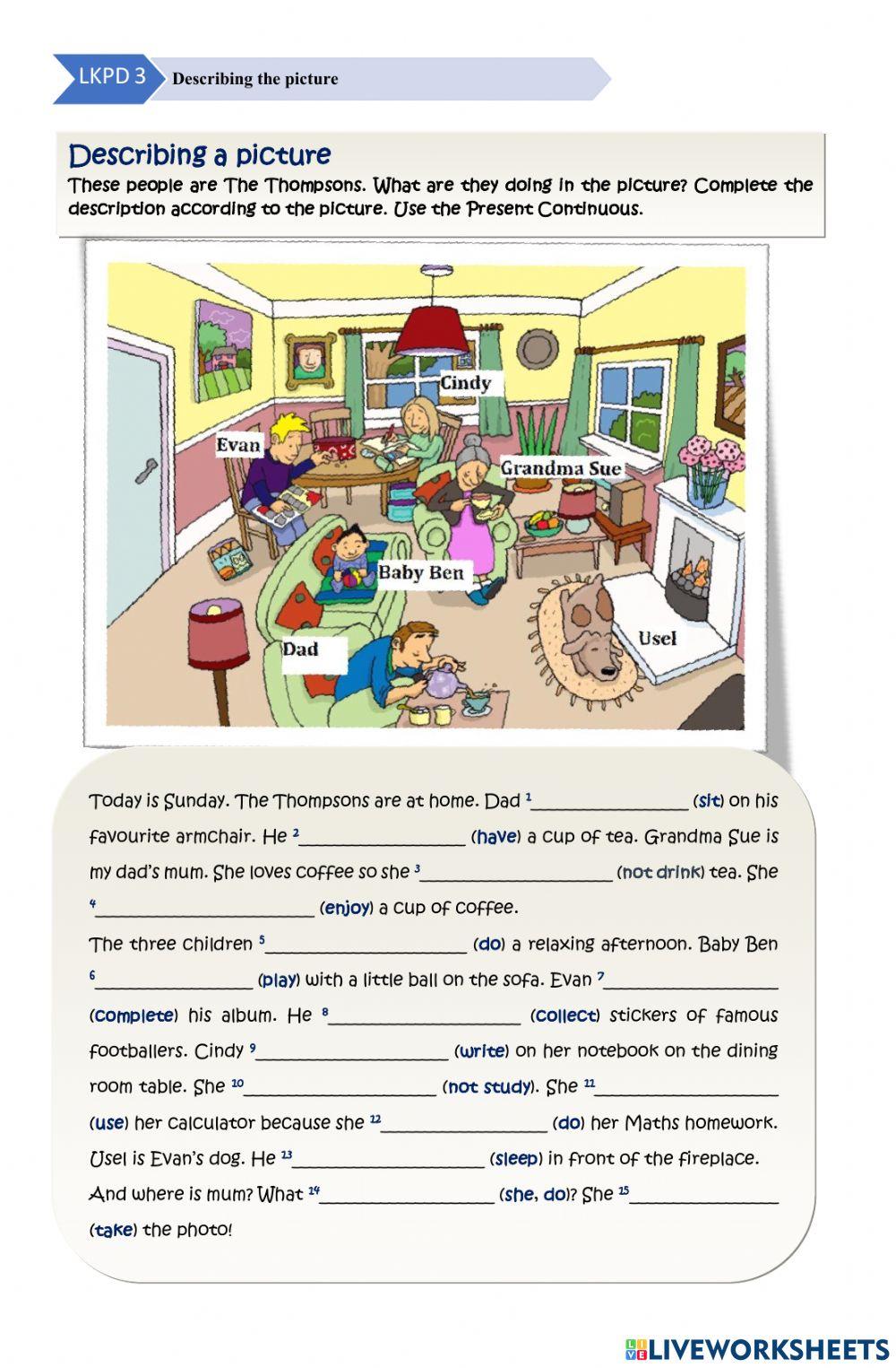 PRESET CONT LKPD 3 online exercise for | Live Worksheets