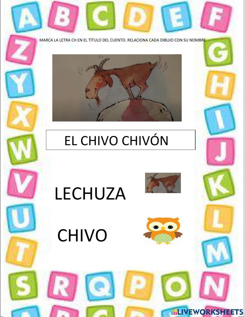 El chivo chivón | Free Interactive Worksheets | 2162908