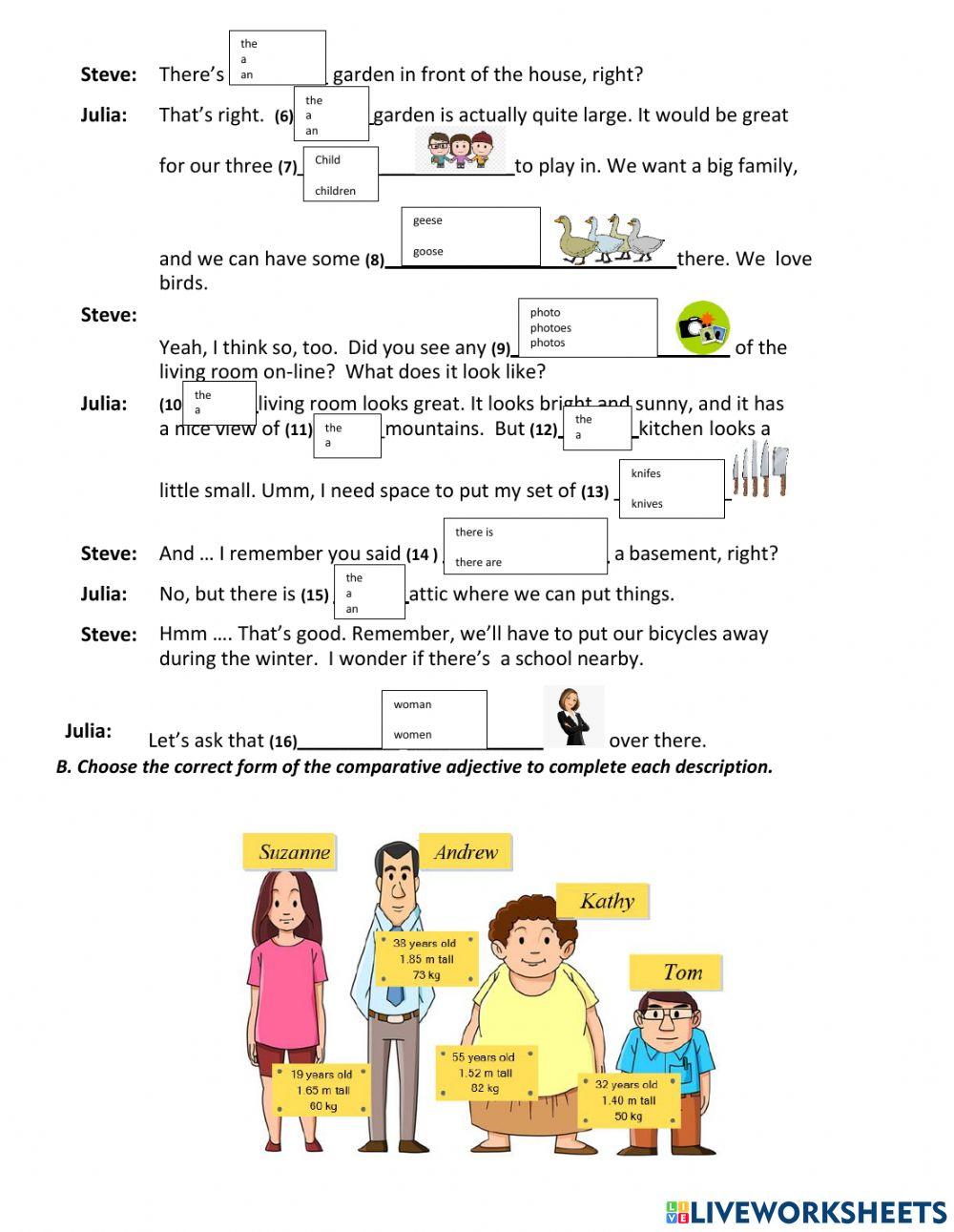 Second Term Test- Group 2 worksheet | Live Worksheets