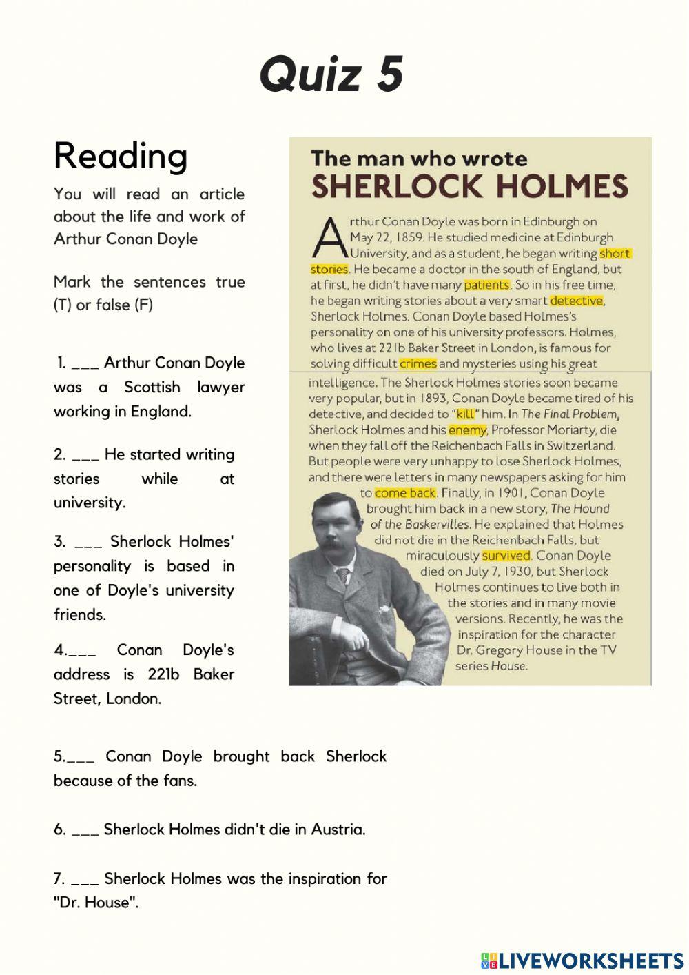 Quiz- Past Simple worksheet | Live Worksheets