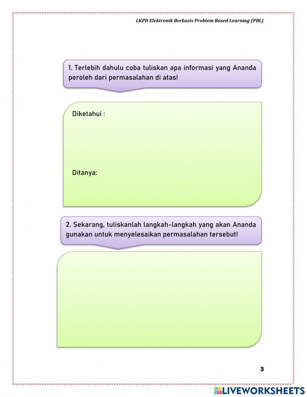 LKPD PERTEMUAN 6 | Free Interactive Worksheets | 4213741
