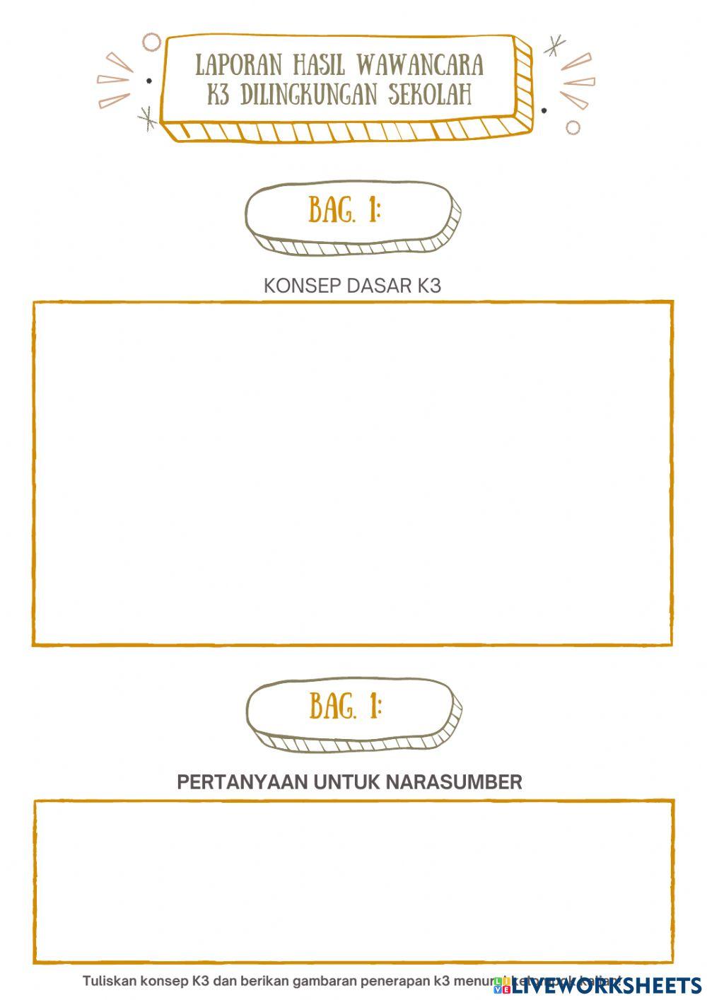 K3 online activity | Live Worksheets